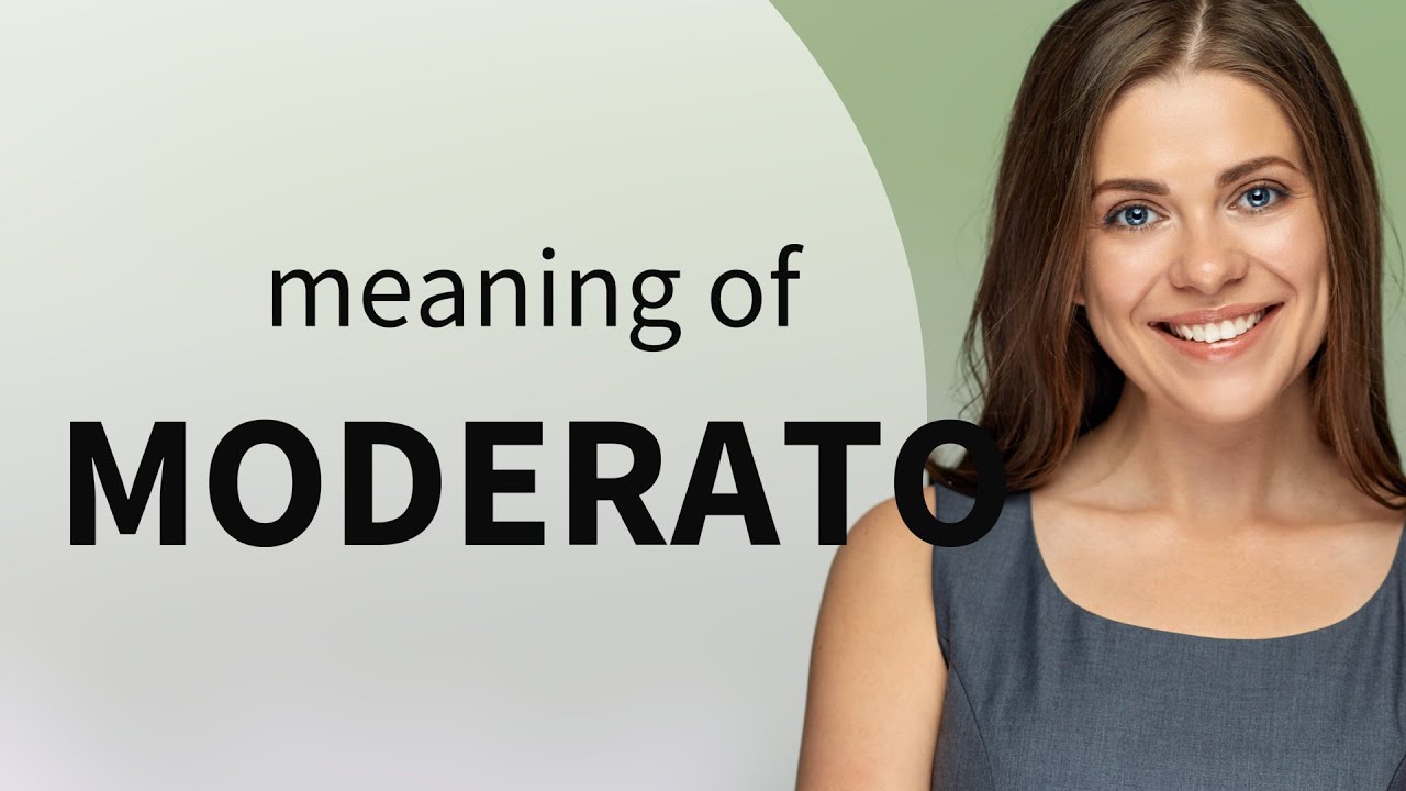 Understanding "Moderato": A Musical Term in Everyday English - YouTube