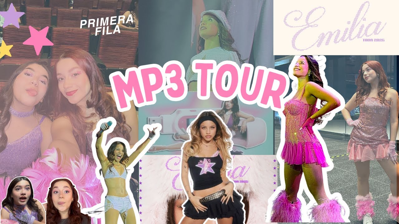 VLOG CONCIERTO DE EMILIA EN PRIMERA FILA ⭐️😨 ️ - YouTube
