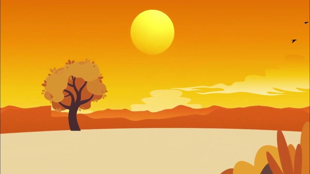 Full HD | Animated Sunrise | Autumn Sunrise | Animated | 1080p - YouTube