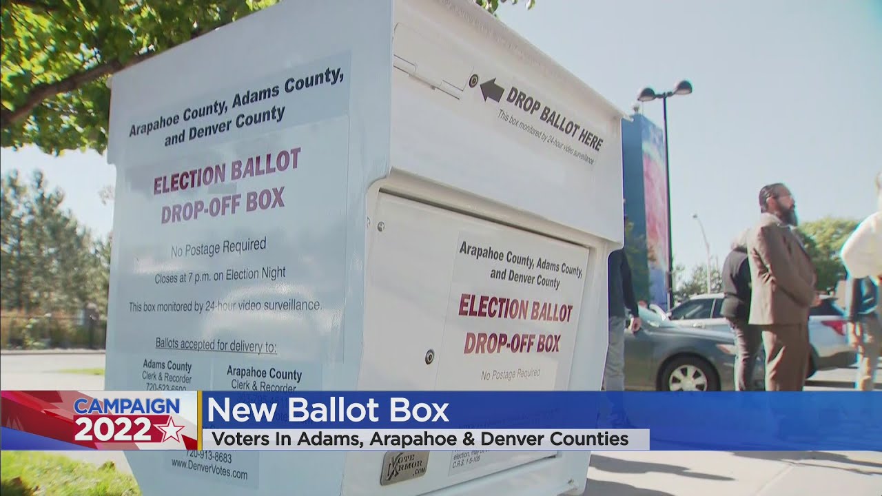 New ballot box good for 3 counties: Denver, Arapahoe and Adams - YouTube