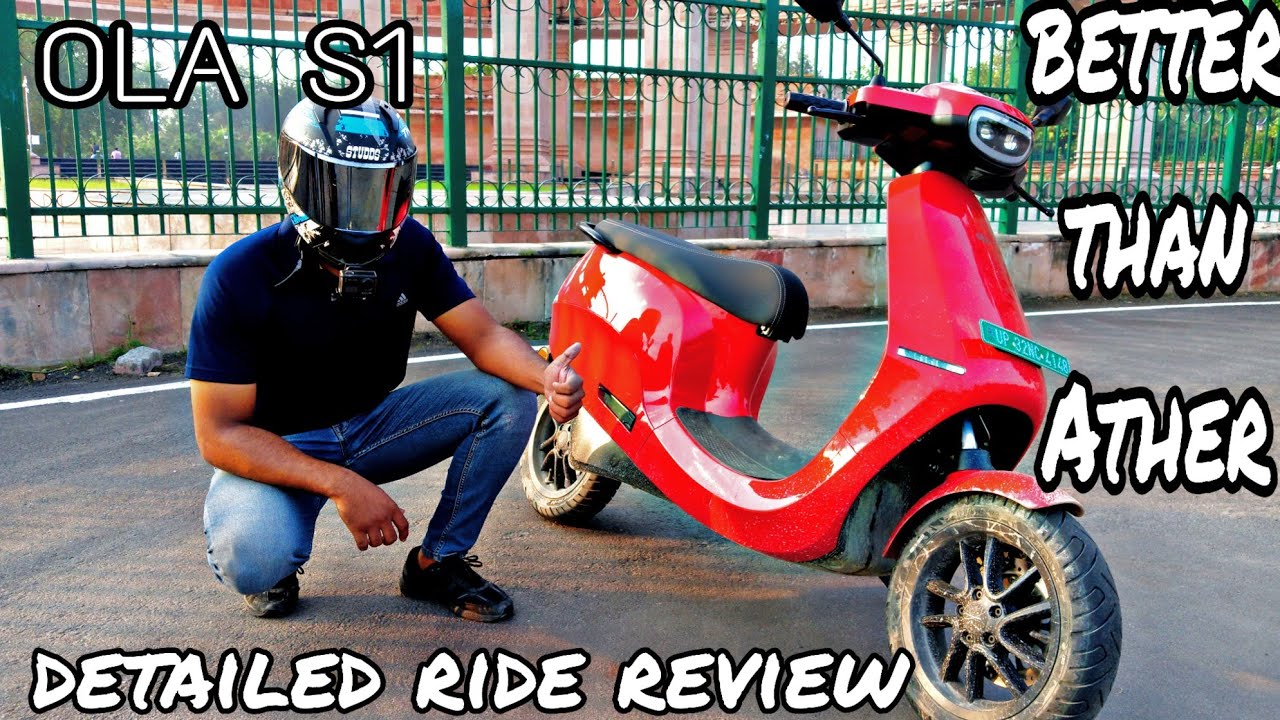 OLA S1 ll DETAIL RIDE REVIEW ll BEST ELECTRIC SCOOTY - YouTube
