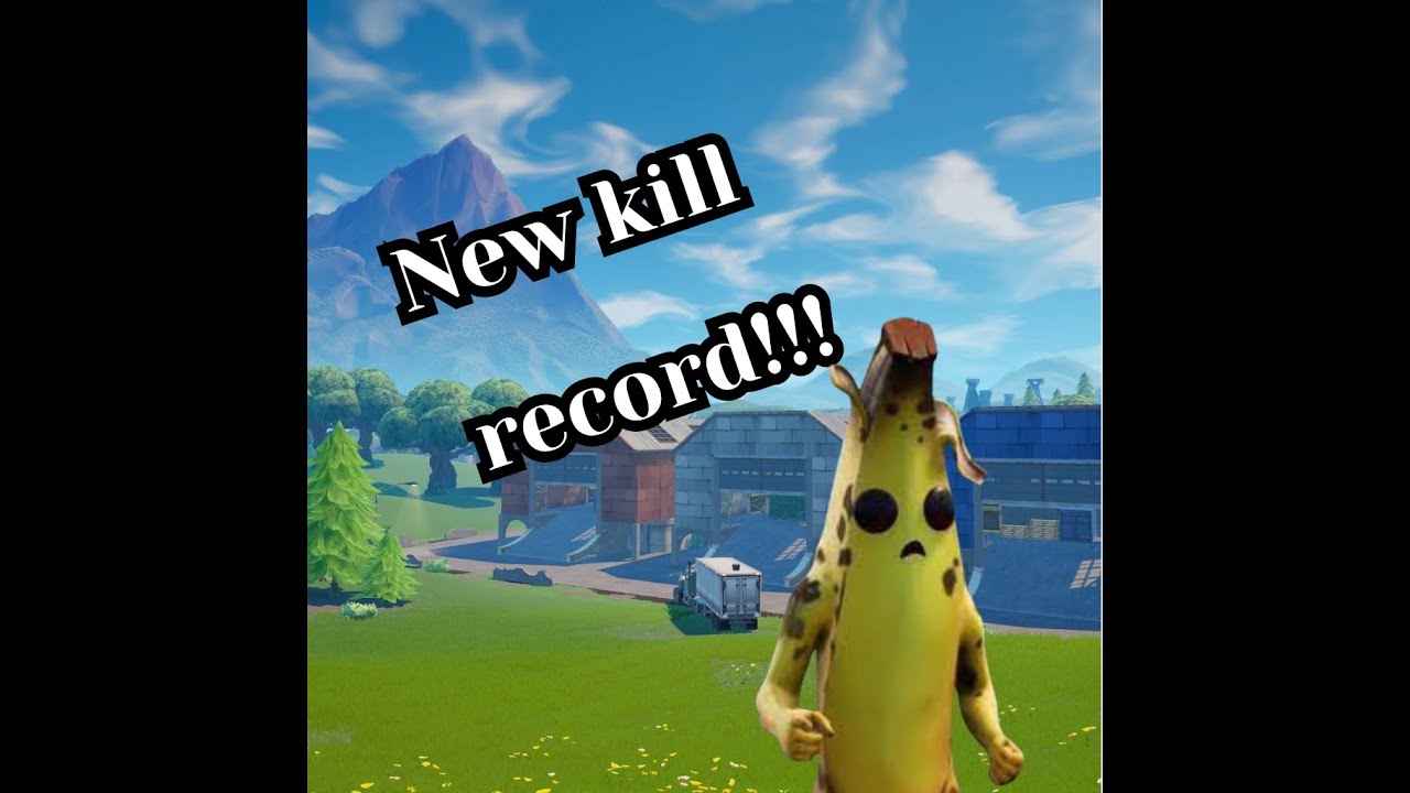 New kill record in Fortnite (day-1) - YouTube