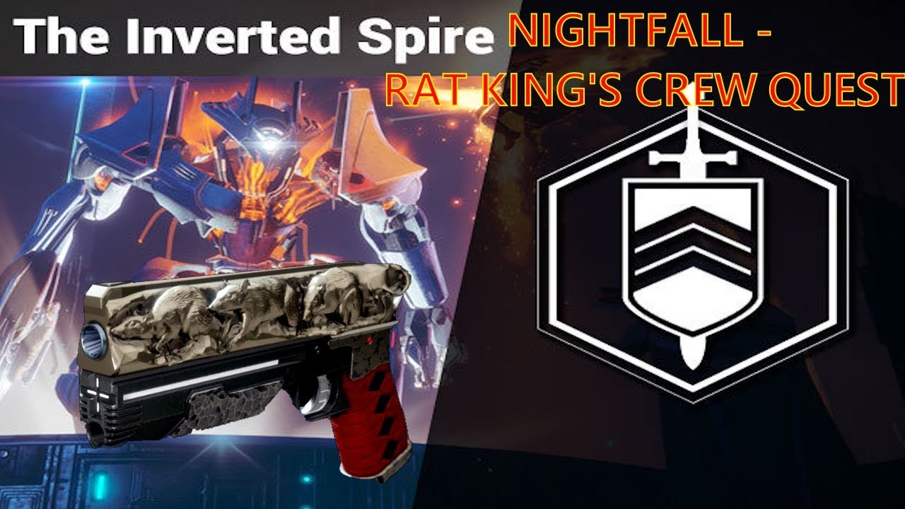 Destiny 2 Nightfall - Rat King's Crew Quest - YouTube