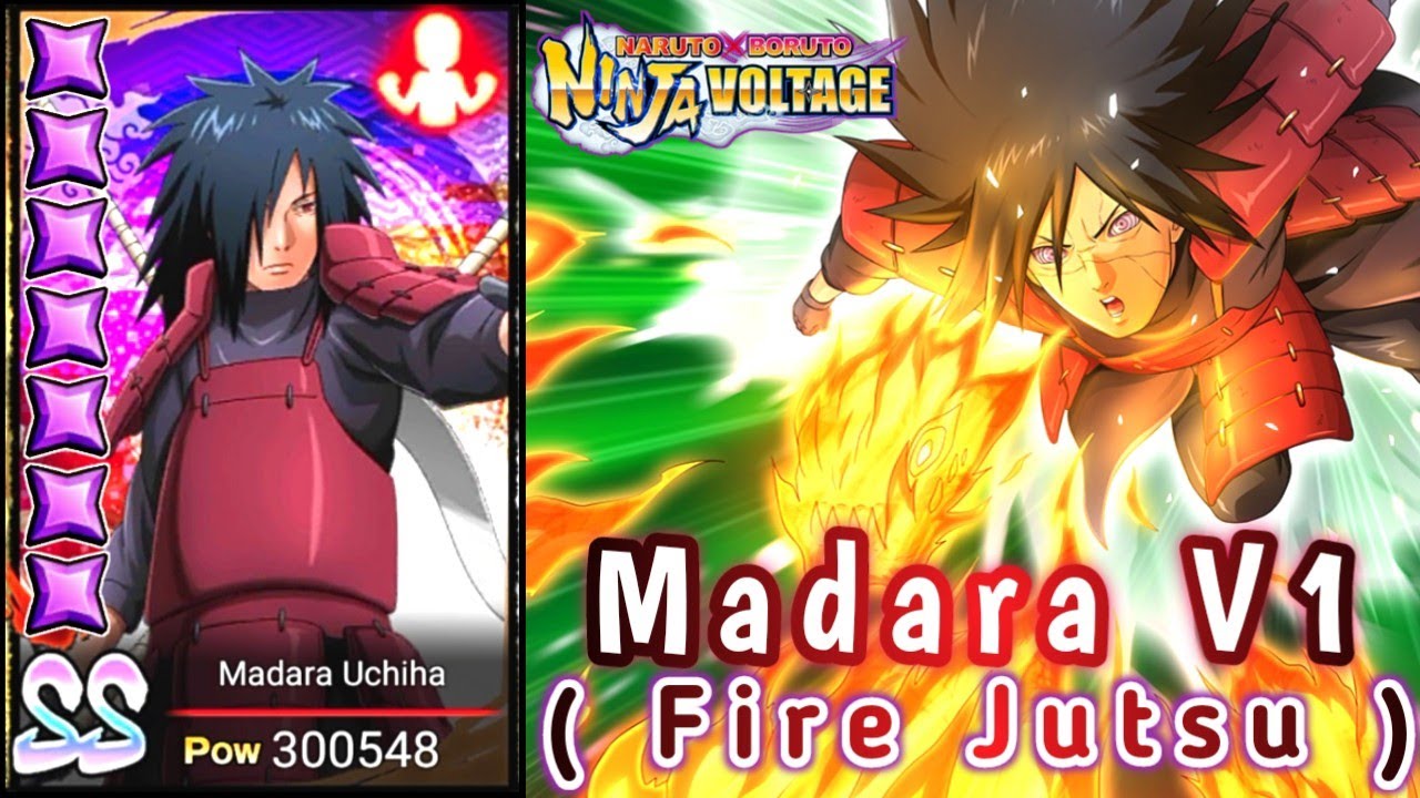 Madara Uchiha (ALL Flame Jutsu) on Attack Mission | Naruto X Boruto ...