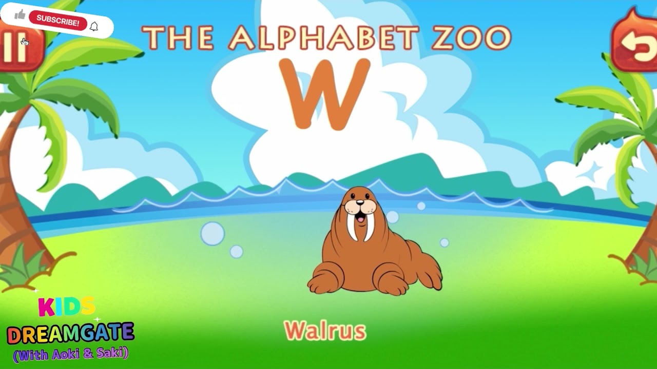 Alphabet ABC SONG and Animals🎶/ Hidden Puzzles 🧩 - YouTube