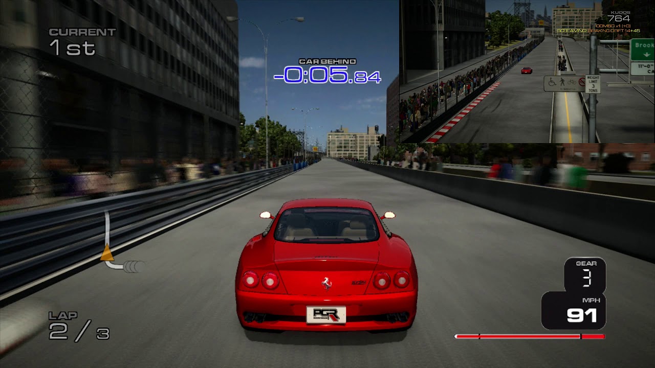 Project Gotham Racing 3 (PGR3): Ferrari 575M Maranello car (Gameplay ...