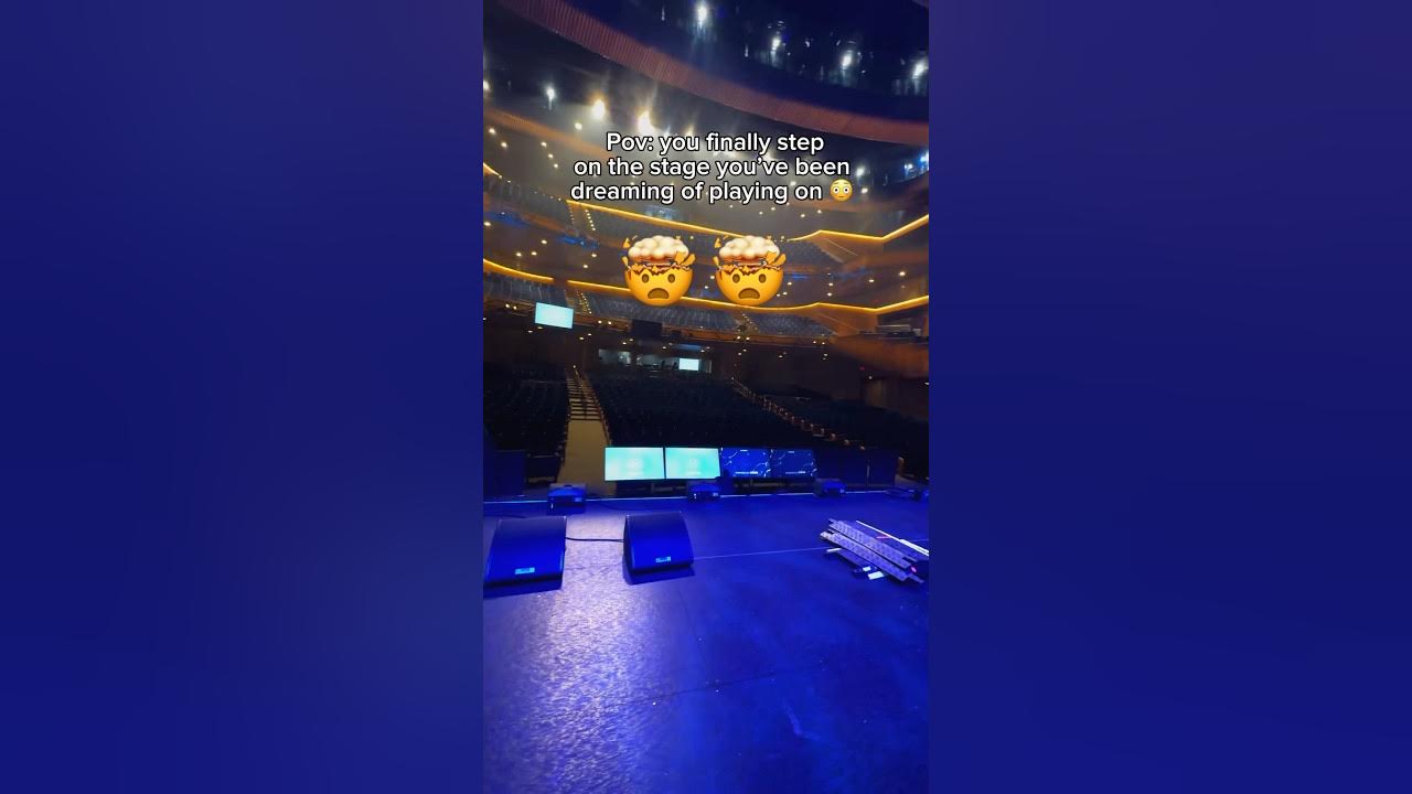 Pov: backstage before the big show - YouTube
