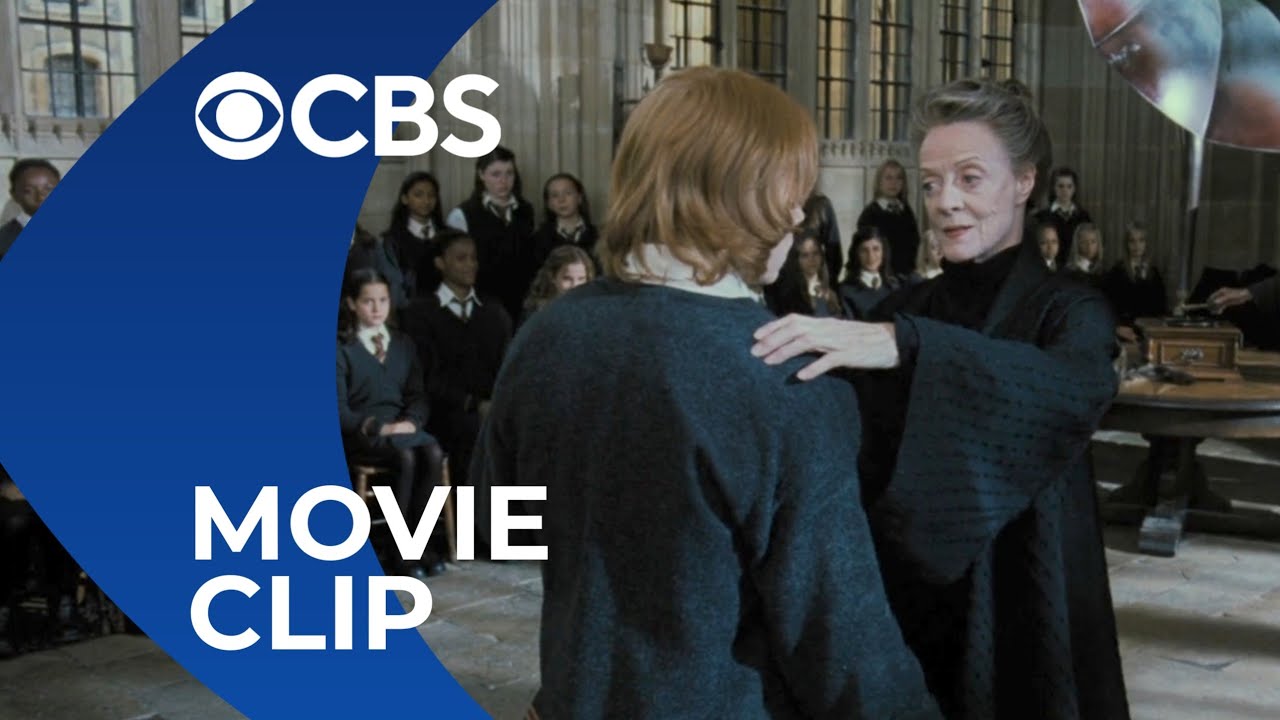 McGonagall Asks Ron to Dance | From “Harry Potter and the Goblet of ...