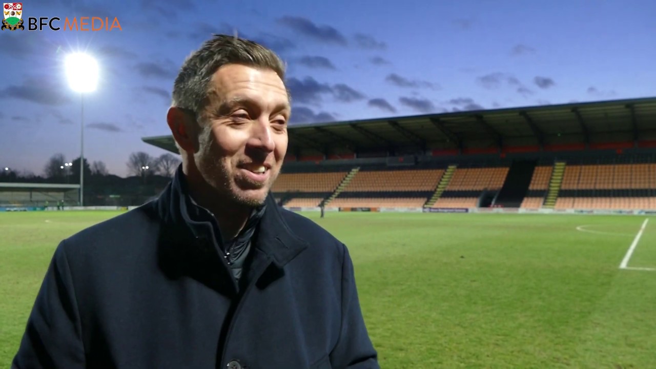 Darren Currie following 2-1 win over Hartlepool - YouTube