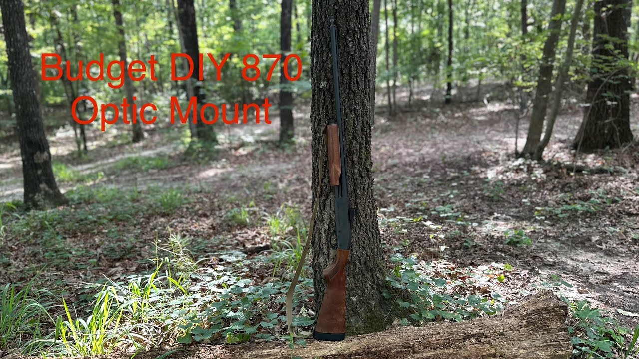 Best remington 870 red dot mount - YouTube
