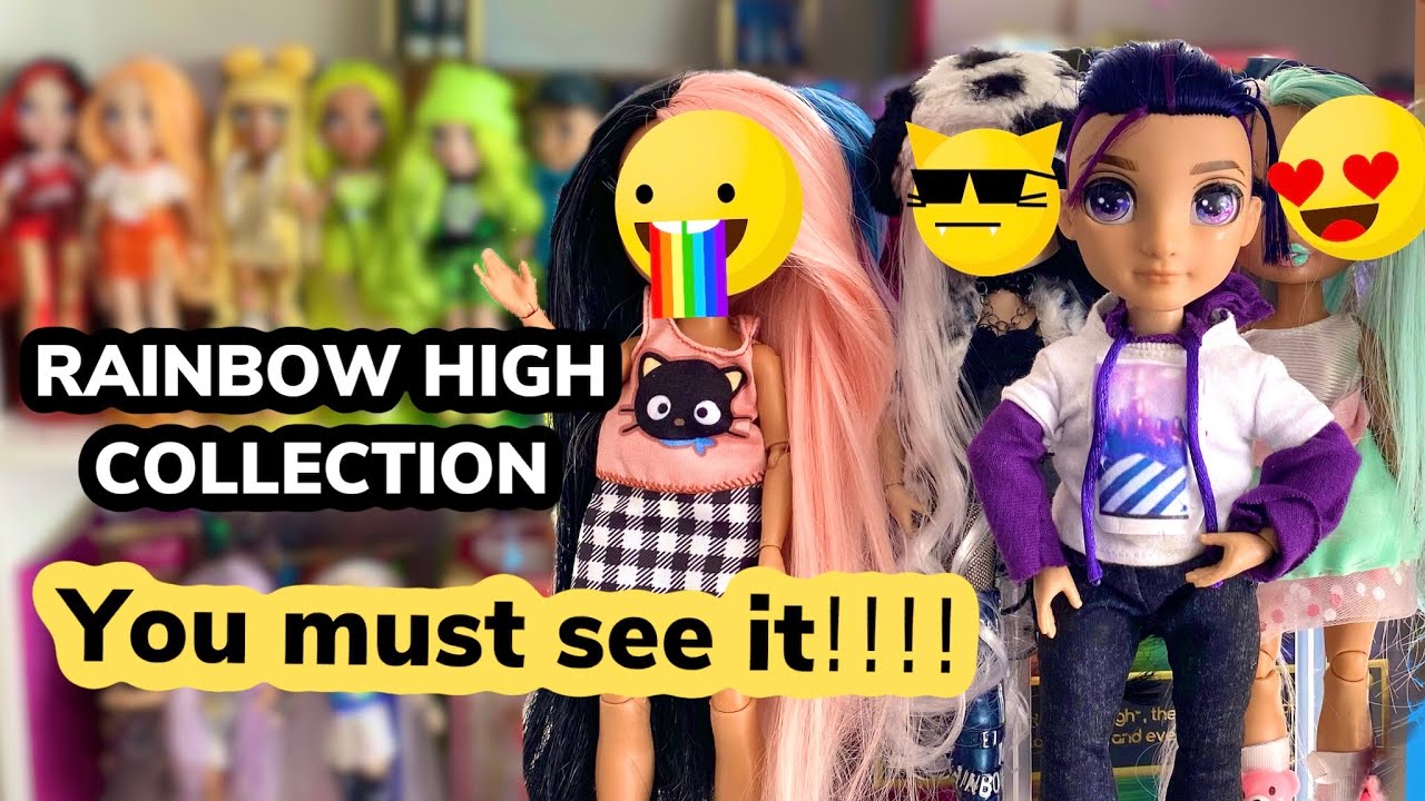 Rainbow high doll collection! Custom rainbow high dolls!!!! # ...