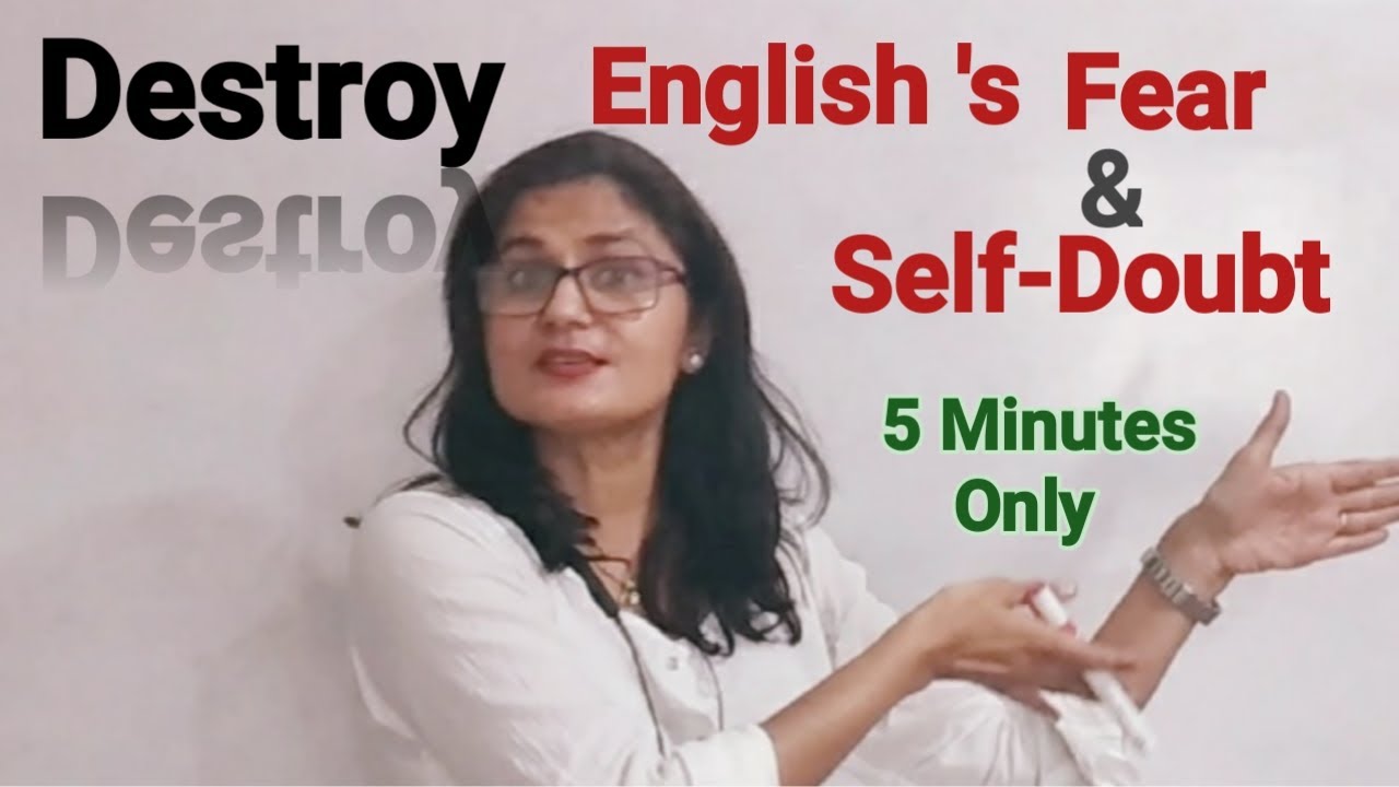 "DESTROY YOUR FEAR OR YOUR FEAR WILL DESTROY YOU "remove english fear ...