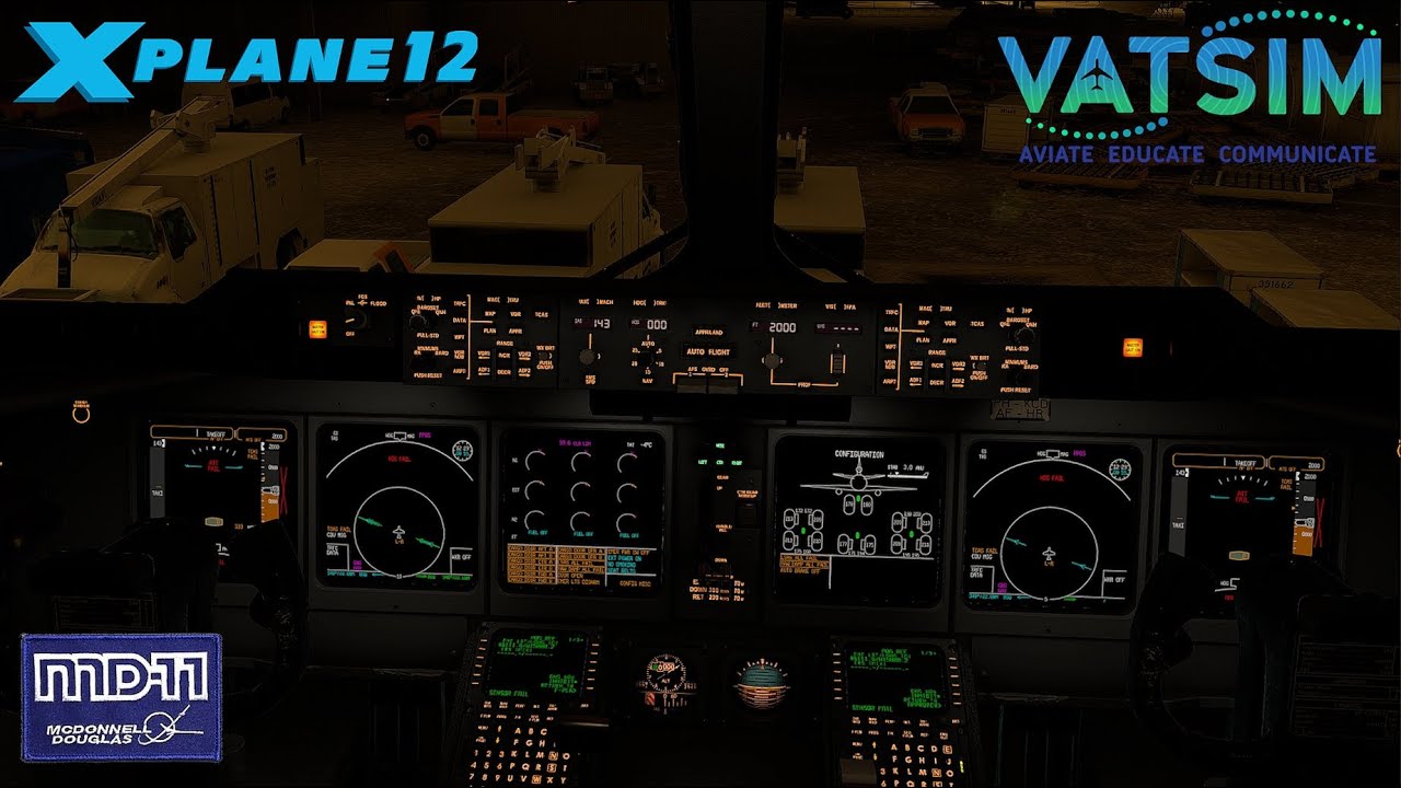 Rotate MD-11F | Short Hop Back to the World Port (12.3.2 Beta) | ORD - SDF | X-Plane 12 *LIVE ...