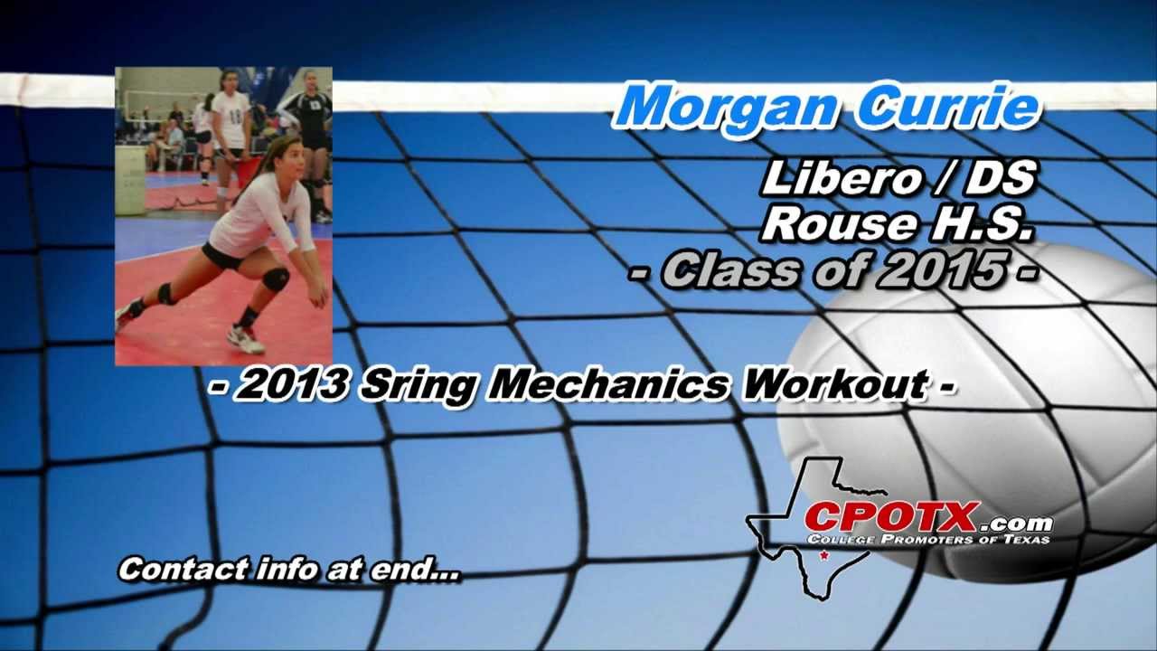 Morgan Currie - 2013 Spring Mechanics Workout - YouTube