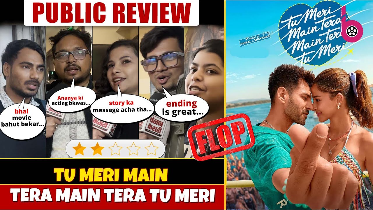 Public Review Of Tu Meri Main Tera Main Tera Tu Meri Movie | Kartik ...