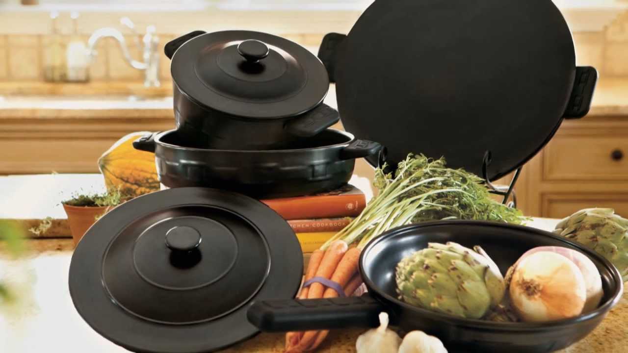 Longaberger Flameware - Healthy Cooking Made Simple - YouTube