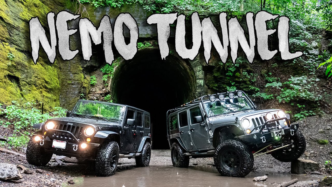 Nemo Tunnel Jeep Trail!! (4K) - YouTube