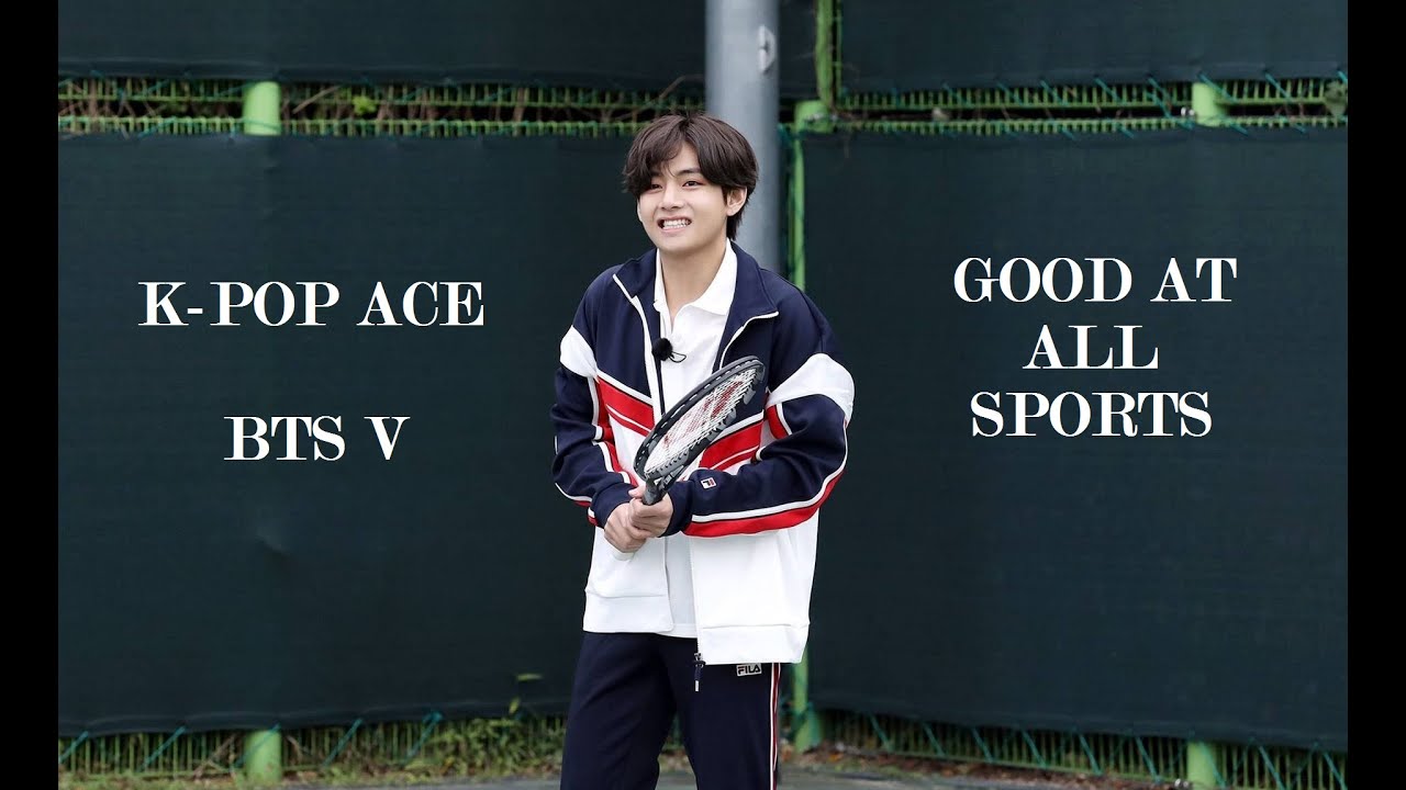 K-Pop Ace BTS V: Good At All Sports (1) - YouTube