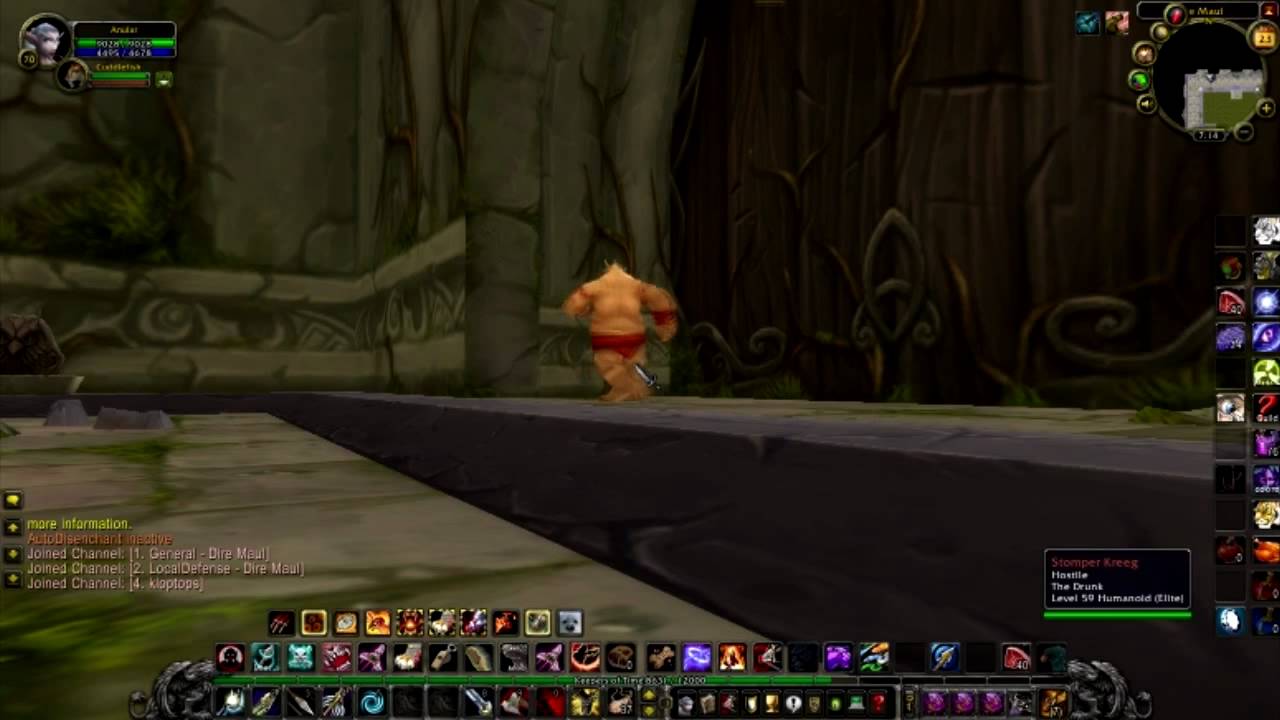 Ogre dancing like Chris Farley - YouTube