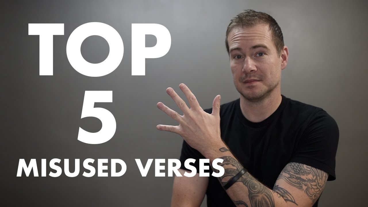 Top 5 Bible Verses Used Incorrectly - YouTube