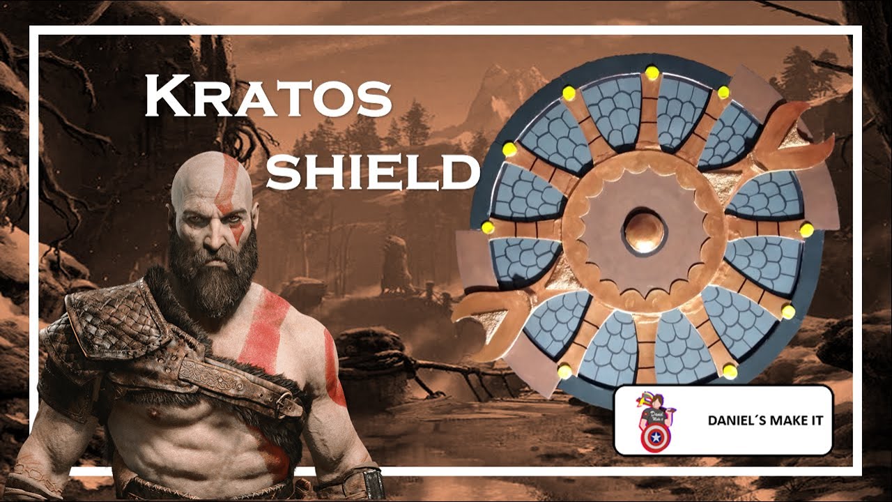 how to make Kratos shield "guardian"/Daniel make it - YouTube