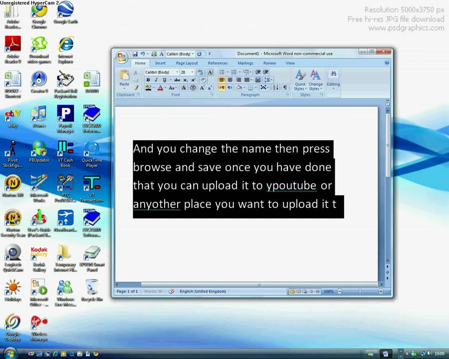 hypercam 2 - tutorial!!! - YouTube