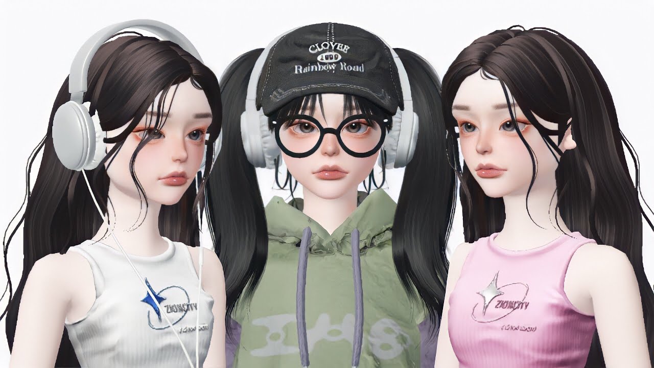 Zepeto Girl Face Tutorial | Zepeto Cute Girl Tutorial | Tutorial Oplas ...