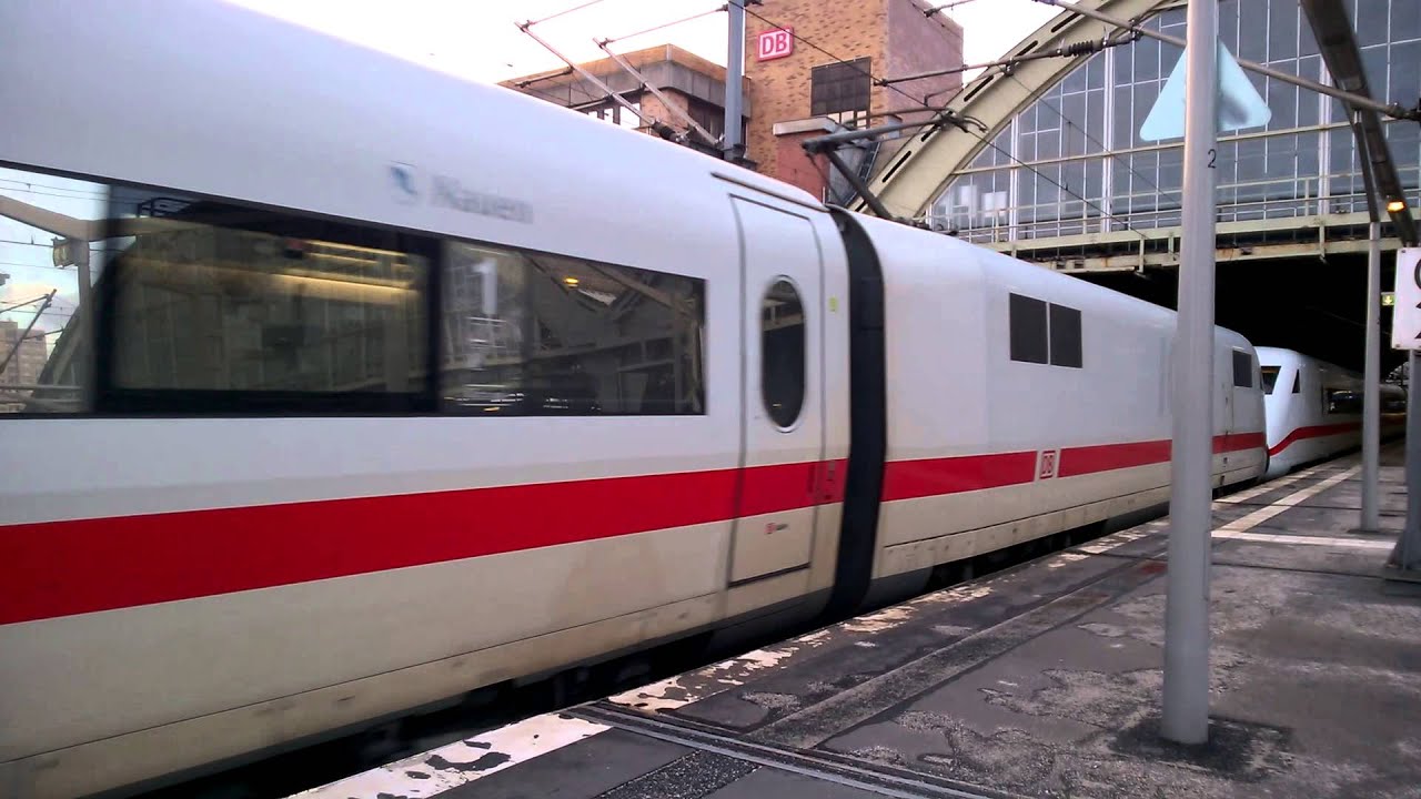 ICE 2 (ICE 547/557) Abfahrt aus Berlin Ostbahnhof - YouTube