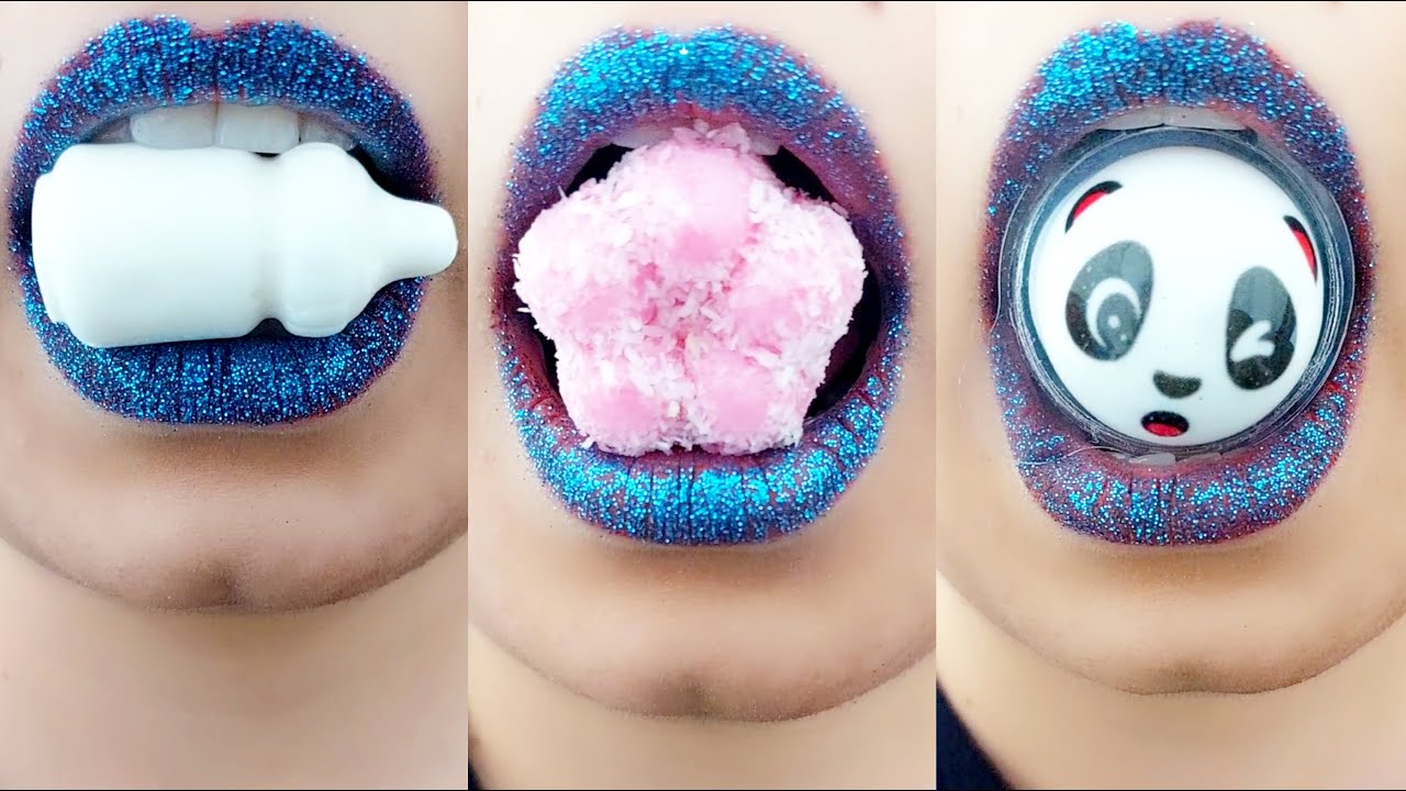 ASMR Yummy Food Eating Sounds : ASMR Satisfying Food - YouTube