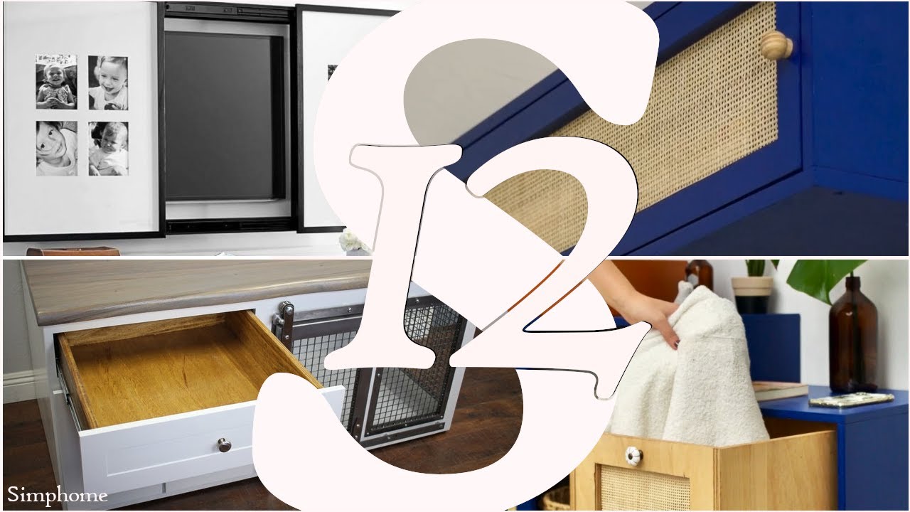 12 Hidden Storage Inspirations DIY For Living Rooms - YouTube