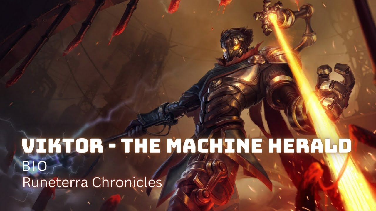 Viktor - The Machine Herald | Bio | Arcane | Runeterra Chronicles - YouTube