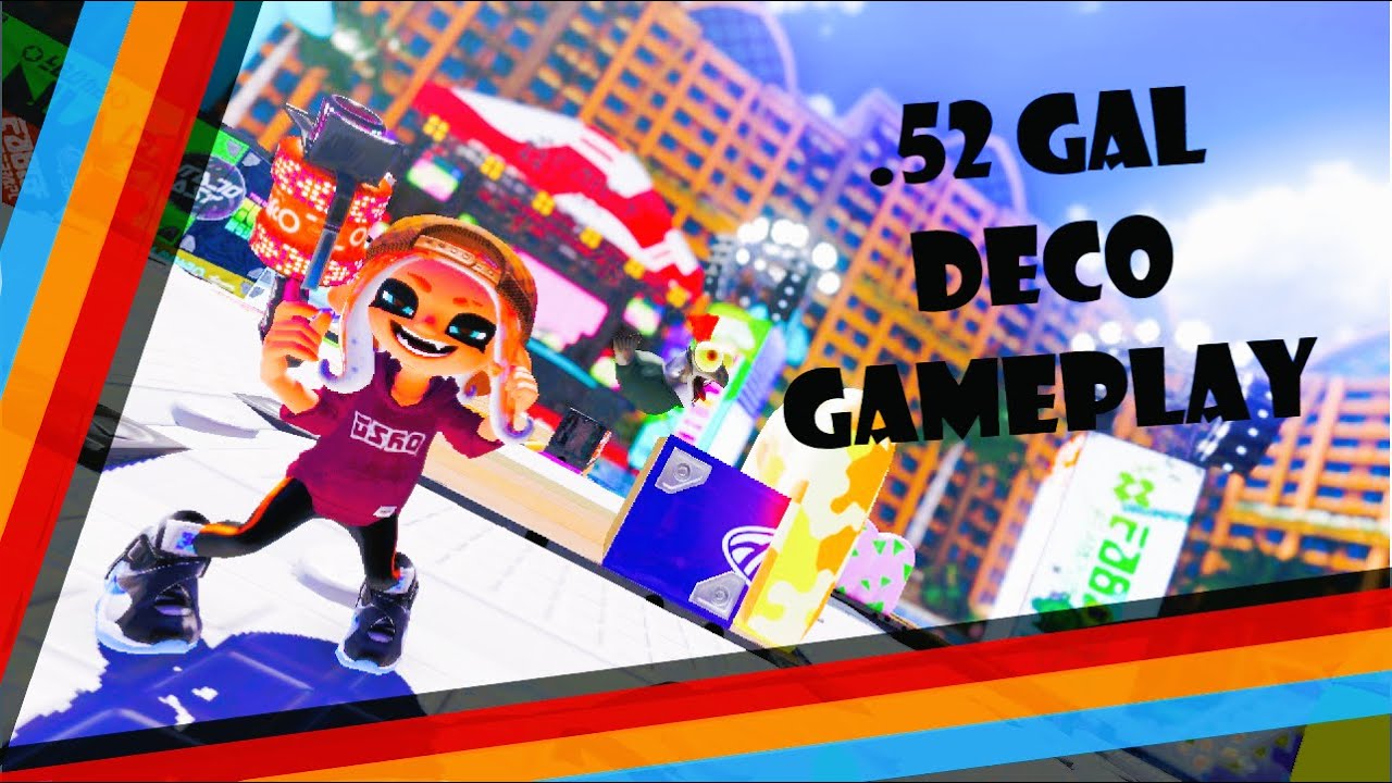 52 Gal Deco Gameplay - Splatoon 3 | Anarchy Battle (SZ) - YouTube