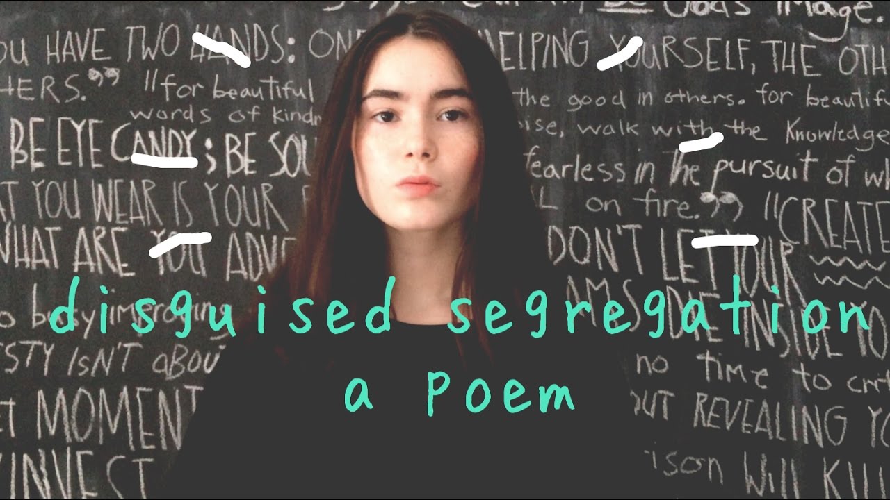 Disguised Segregation - A Slam Poem About Learning Disabilities in the ...