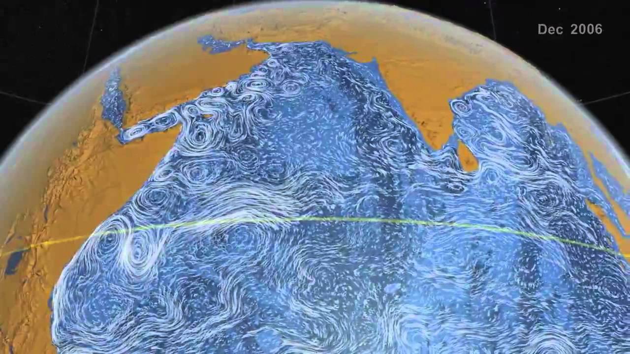 Perpetual Ocean - A realistic view of the chaos of circulating water in ...