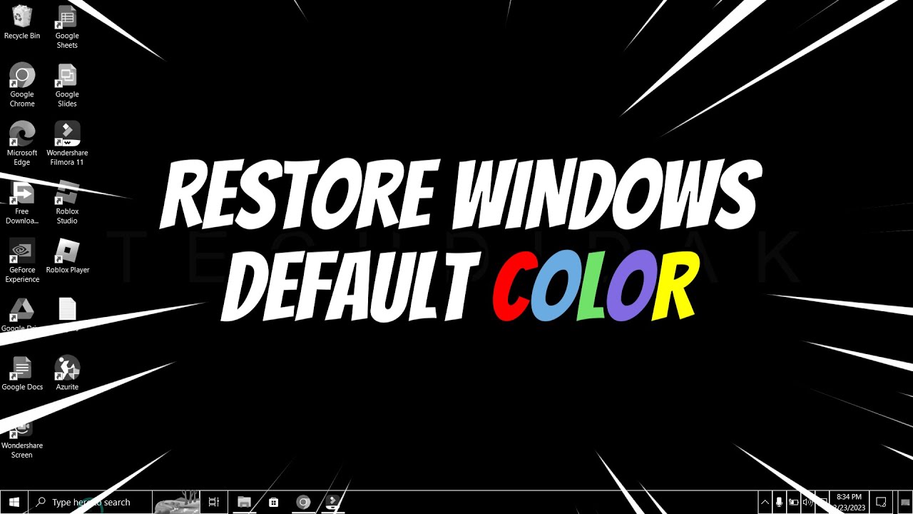 Grey, Inverted, High Contrast Color Display in Windows 10 - FIXED - YouTube