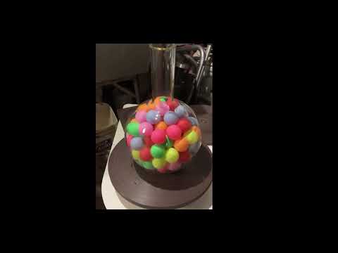 Ping Pong Balls in Flask - YouTube