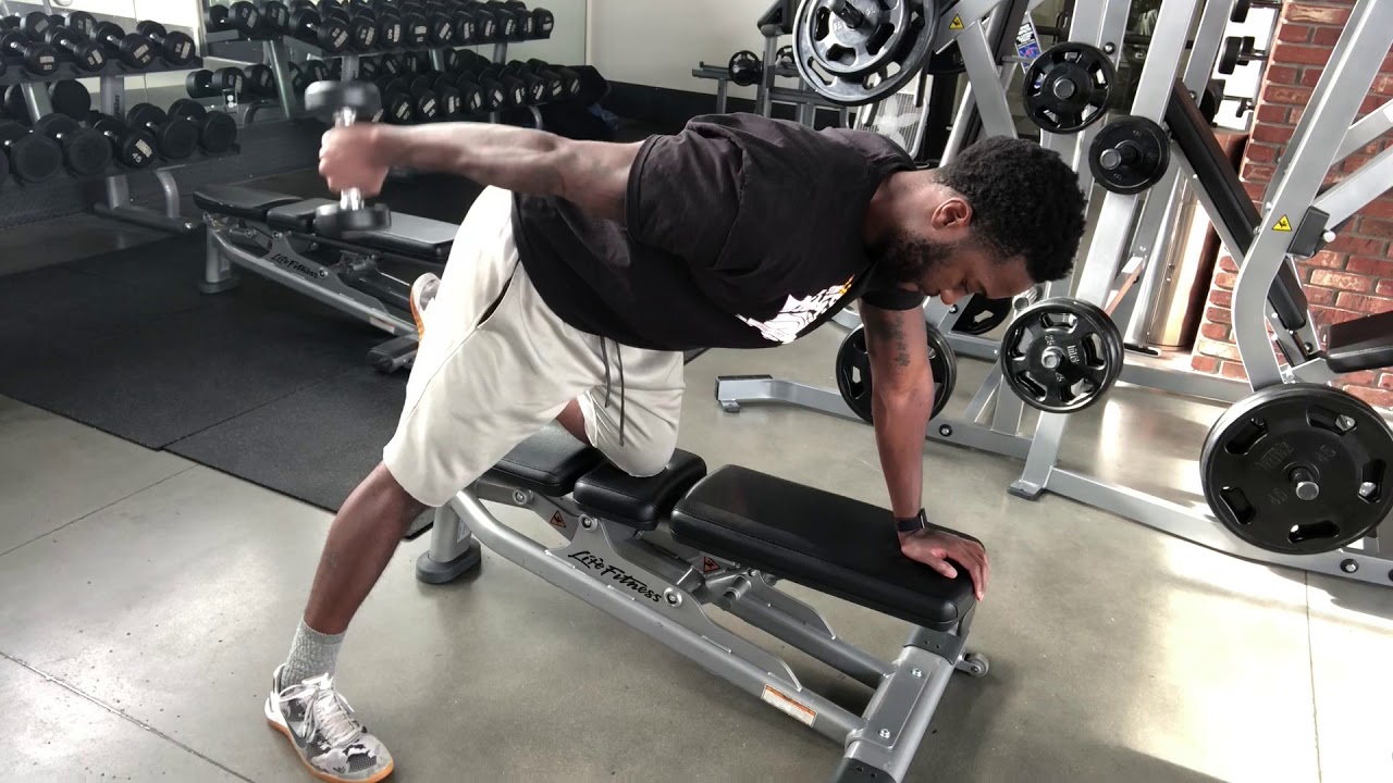 DB Tricep Kickback - YouTube