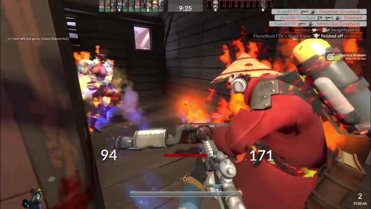 Phlogging TF2 players with the Collectors Phlog - YouTube