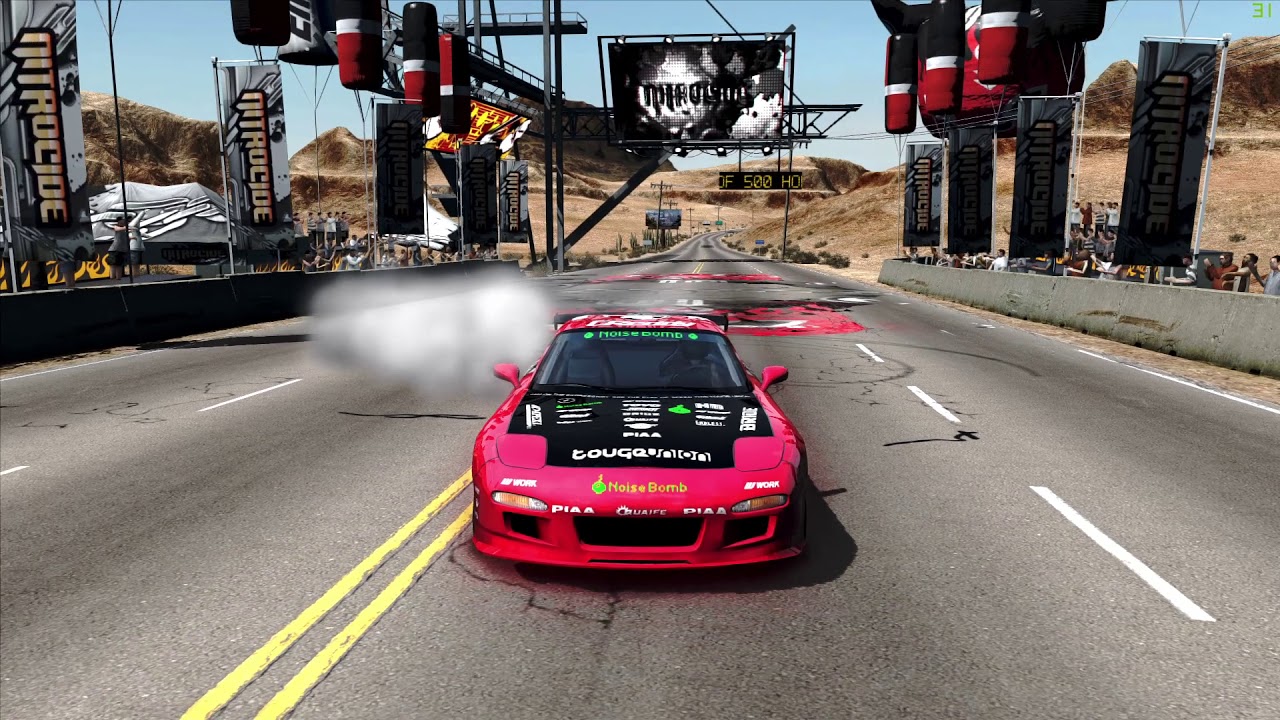 NFS Prostreet E3 Tyre Smoke Effects/Demo Rx7 Restoration - YouTube