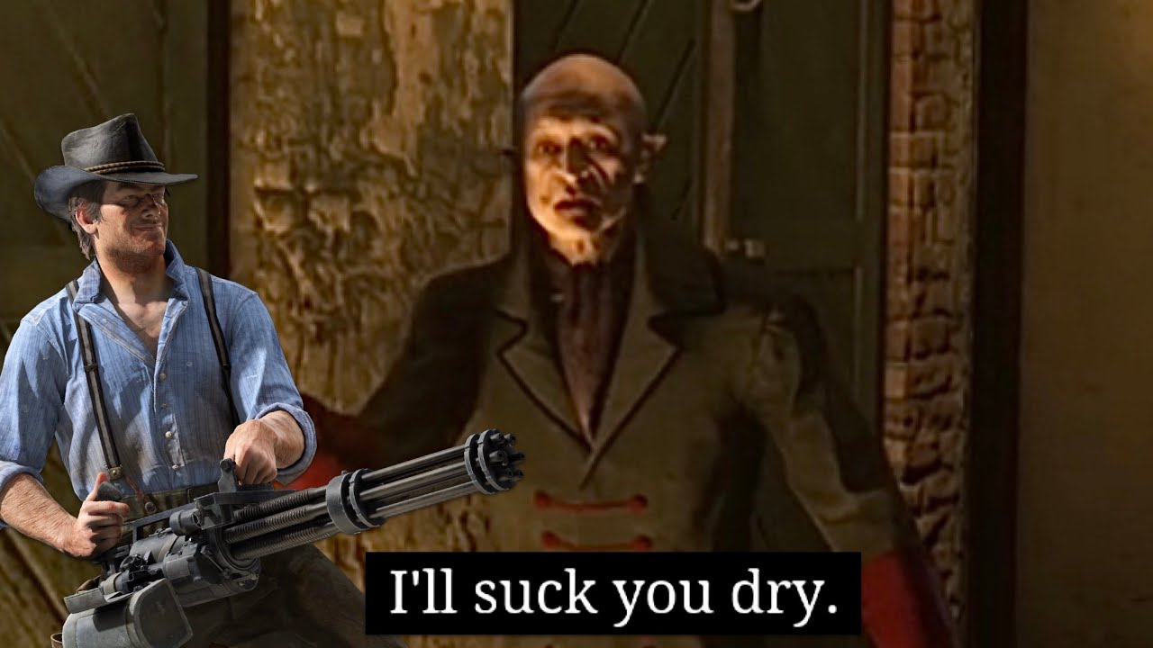 Arthur Morgan: Minigun Man | Red Dead Redemption 2 - YouTube