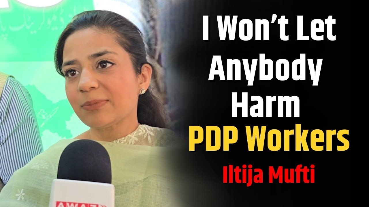 Iltija Mufti Reacts to NC’s Misconduct | Iltija Mufti Vs Omar Abdullah ...