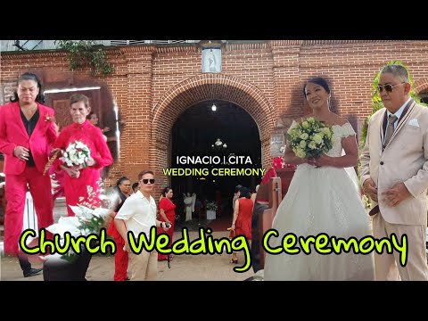 Full video | Cita and Ignacio church wedding ceremony.