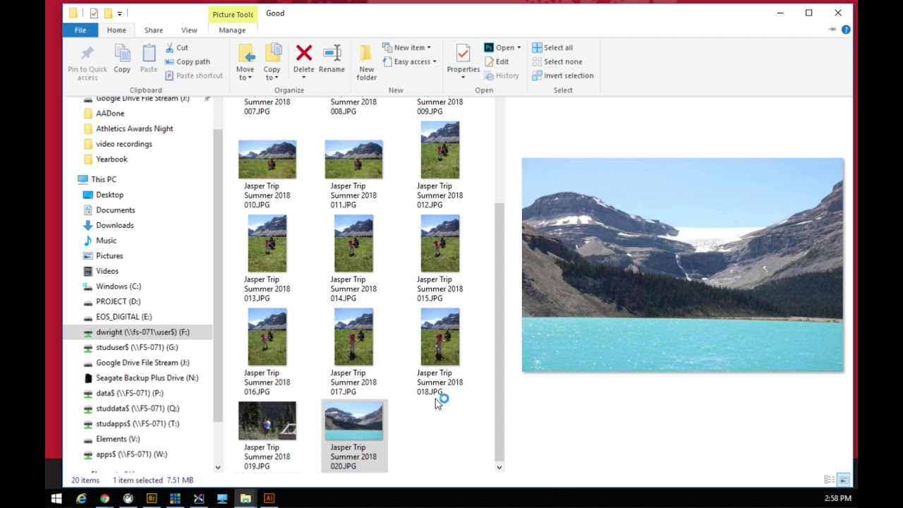 How to print conteact sheets in Window - YouTube