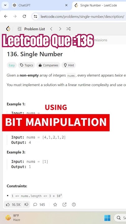 💥Q136:Easiest Solution Single Number🔥 #leetcode#dsa#coding#python#datascience#programming# ...