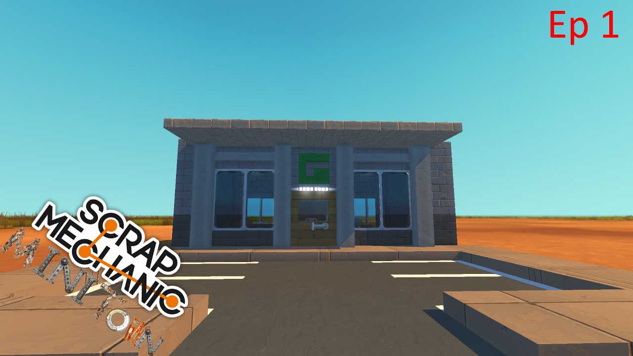 Exploring New Town Hall!! (CORRECTED EMAIL) (Scrap Mechanic Mini Town 2 ...