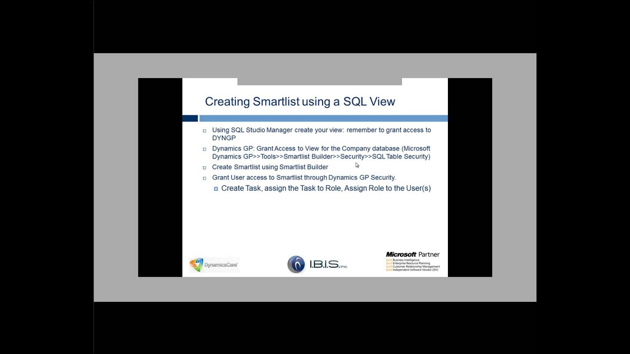 Smartlist Builder - YouTube