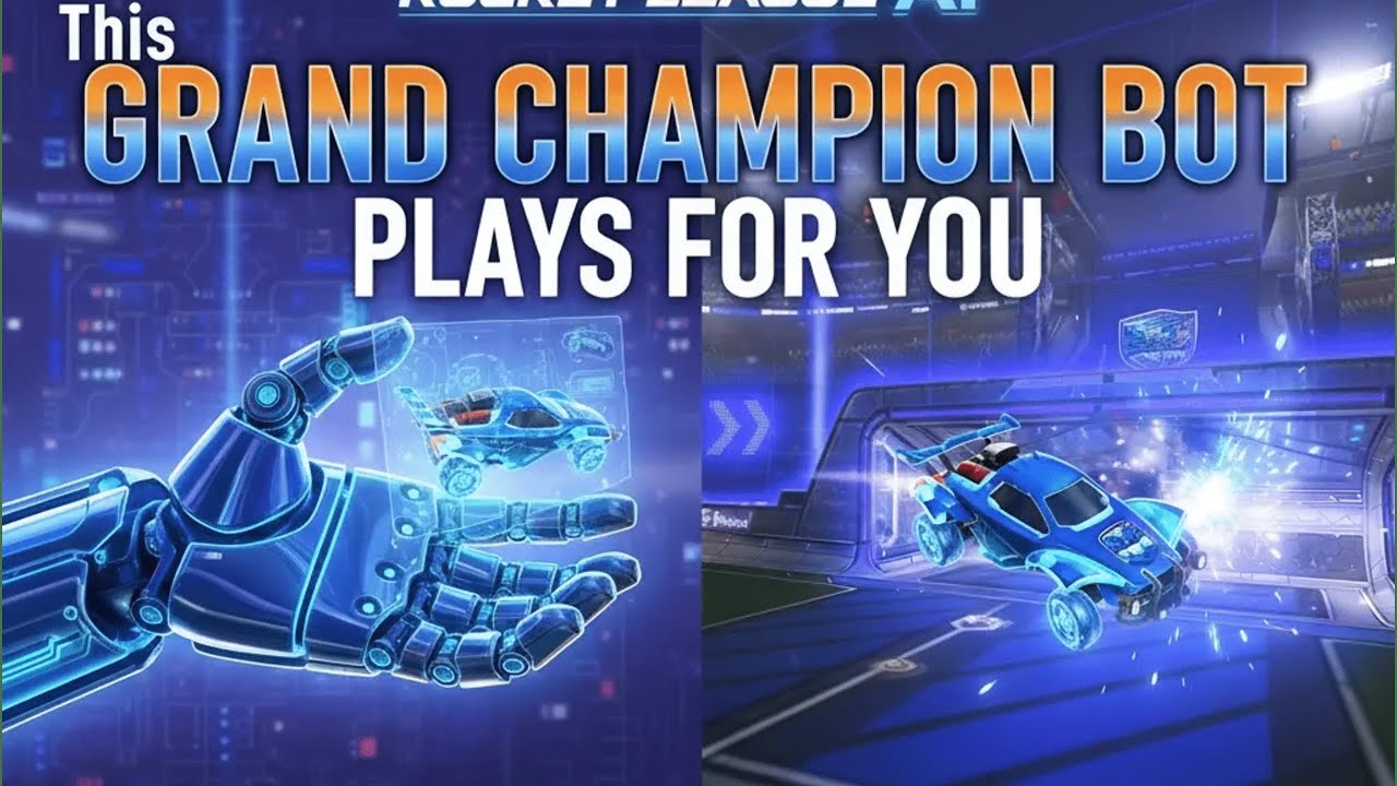 This GRAND CHAMPION Rocket League bot PLAYS for you | Rocket League AI ...