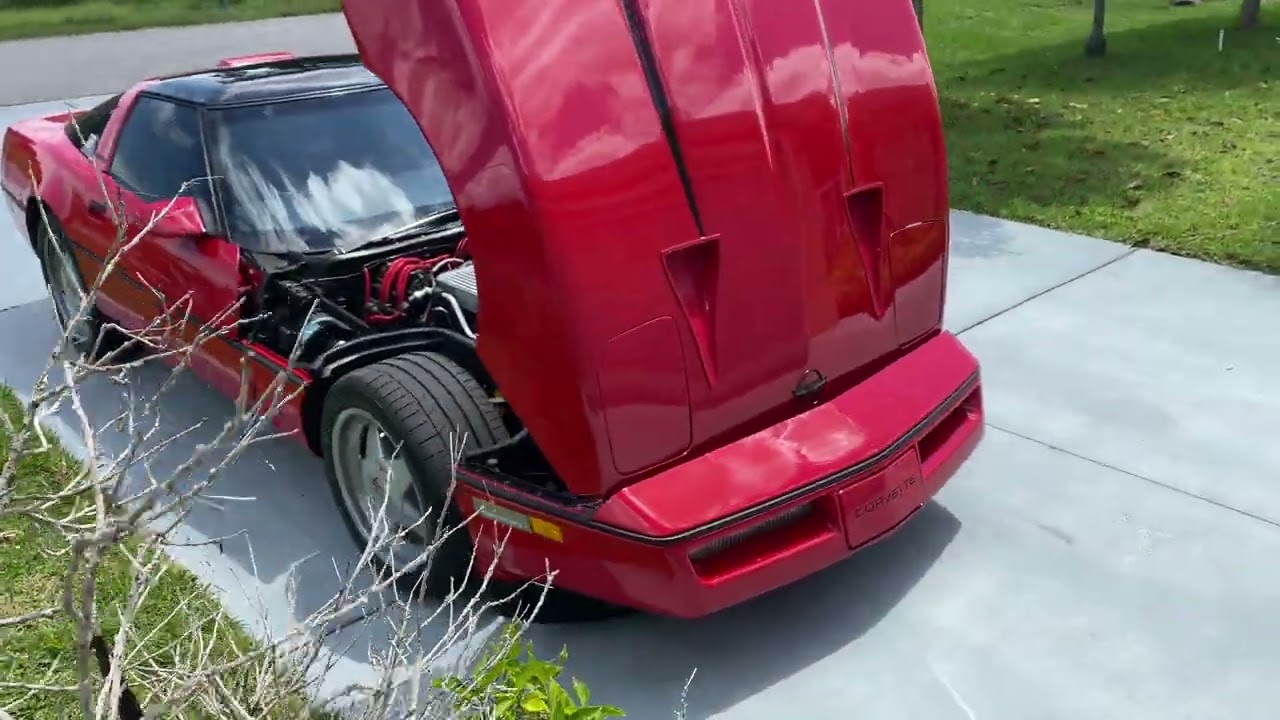 1987 Callaway B2K Twin Turbo Corvette #97 Walkaround - YouTube