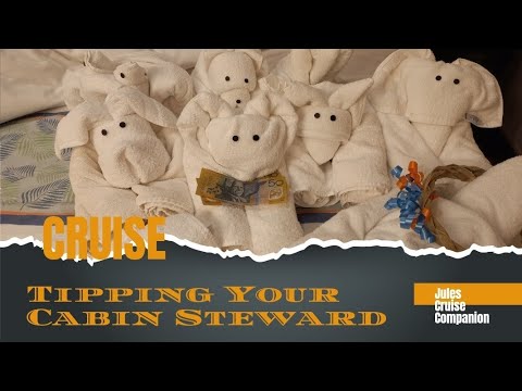 Tipping my room attendant when #cruise @julescruisecompanion - YouTube