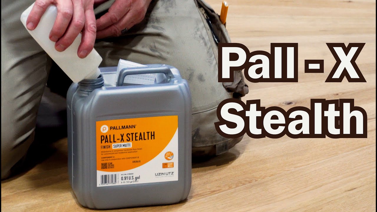 Pallmann Pall-X Stealth Super Matte Wood Floor Finish Demo | City Floor ...